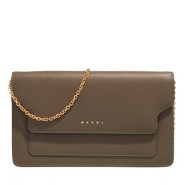 Marni Portemonnaie - Long Wallet W/Chain - Gr. unisize - in Gr&uuml;n - f&uuml;r Damen