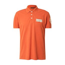 Napapijri Shirt 'E-AMUNDSE' male Orange size XL