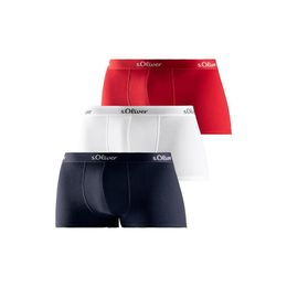 s.Oliver Boxer shorts male Red, Black, White size S