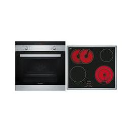 Siemens EQ112EA01Z, Backofen-Set schwarz/edelstahl