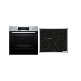 Bosch HBD675CS62 Serie 6, Backofen-Set schwarz/edelstahl