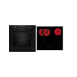 Neff BX46PB0, Backofen-Set schwarz/edelstahl