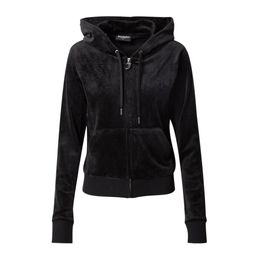 Juicy Couture Zip-Up Hoodie 'ROBERTSON' female Black size XS