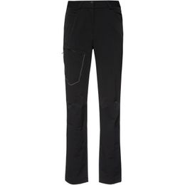 Salomon Wayfarer Warm Thermohose Damen - schwarz - Gr. 34 - Polyamid/Elastan