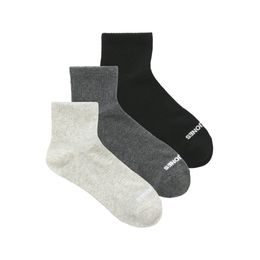 Jack & Jones Jack & Jones Socken 'JACLUCA' Herren Gr&ouml;&szlig;e 41/46 graumeliert / schwarz / wei&szlig;meliert