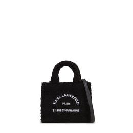 K by KARL LAGERFELD Karl Lagerfeld Handtasche 'Rue St-Guillaume' Damen Gr&ouml;&szlig;e One Size schwarz / wei&szlig;