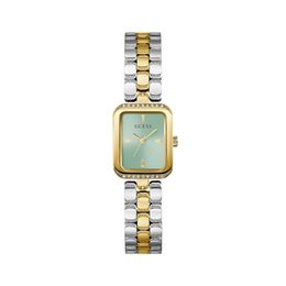 Guess Uhr 'Isla' Damen Gr&ouml;&szlig;e One Size gold / hellgr&uuml;n / silber
