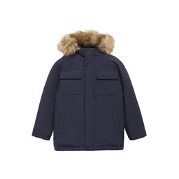 Mango Kids Winter Jacket 'Fernando' boy Blue size 8