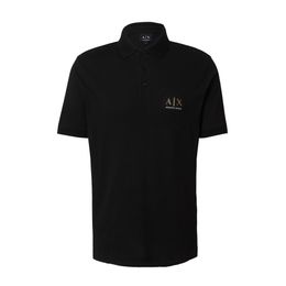 Armani Exchange Poloshirt Herren Gr&ouml;&szlig;e L schwarz