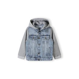 MINOTI Jacke Jungen Gr&ouml;&szlig;e 104/110 blue denim / graumeliert