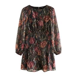 next Kleid Damen Gr&ouml;&szlig;e 44 gold / gr&uuml;n / dunkelrot / schwarz Sommerkleid