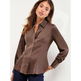 Lipsy Bluse Damen Gr&ouml;&szlig;e L schoko