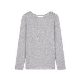 Just Cashmere Pullover 'Grace' Damen Gr&ouml;&szlig;e XXXL graumeliert