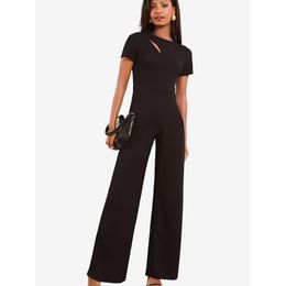 Lipsy Jumpsuit Damen Gr&ouml;&szlig;e M schwarz