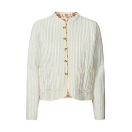 Noa Noa Between-Season Jacket 'Franca' female size XS yellow gold / Off white