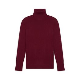 Just Cashmere Pullover 'Lexie' Damen Gr&ouml;&szlig;e XXXL bordeaux