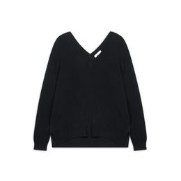 Just Cashmere Pullover 'Opal' Damen Gr&ouml;&szlig;e M schwarz