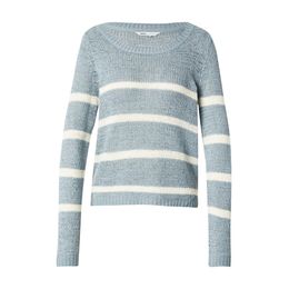 Only Pullover 'ONLGeena' Damen Gr&ouml;&szlig;e M grau / wei&szlig;