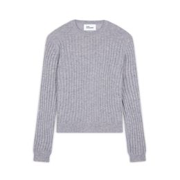 Just Cashmere Pullover 'Avana' Damen Gr&ouml;&szlig;e S graumeliert