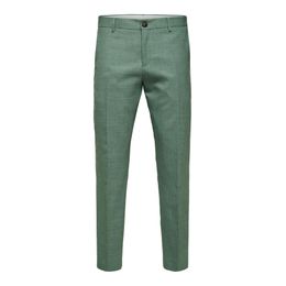 SELECTED Pleat-Front Pants 'SLHOasis' male size 48 mottled green