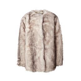 Topshop Jacke 'OLIVIA' Damen Gr&ouml;&szlig;e XS brokat / schwarz / offwhite Winterjacke
