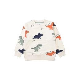 STACCATO Sweatshirt Jungen Gr&ouml;&szlig;e 104/110 navy / grau / koralle / wei&szlig;