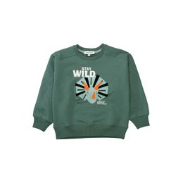 STACCATO Sweatshirt Jungen Gr&ouml;&szlig;e 92/98 smaragd / mint / neonorange / wei&szlig;