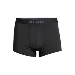 A&eacute;ropostale Boxershorts 'SOLID TECH' Herren Gr&ouml;&szlig;e XS hellgrau / schwarz