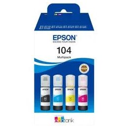 Epson Original C13T00P640 / 104 Tintenpatrone Multipack