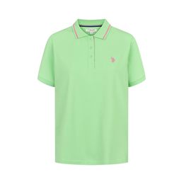 U.S. Polo Assn. Polo 'UWHolly' Damen Gr&ouml;&szlig;e L hellgr&uuml;n / rosa