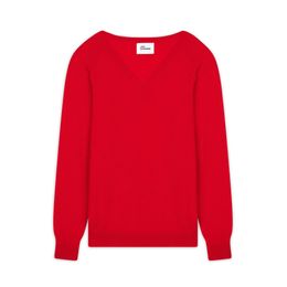 Just Cashmere Pullover 'Phoebe' Damen Gr&ouml;&szlig;e XXXL rot