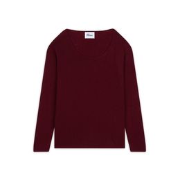 Just Cashmere Pullover 'Fiona' Damen Gr&ouml;&szlig;e S bordeaux