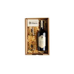 Bergbrennerei Löwen Löwen Geschenk-Set Almglüherbox Duo (30 % Vol. 0,5 Liter)