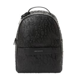 Armani Exchange Rucksack 'Liz Pebble' Damen Größe One Size schwarz / silber