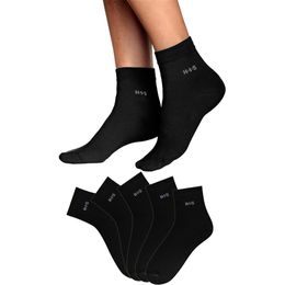H.I.S. H.I.S Kurzsocken (5 Paar) Damen Gr&ouml;&szlig;e 39 schwarz / wei&szlig;