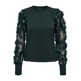 Jacqueline de Yong JDY Sweatshirt 'JDYFairview' Damen Gr&ouml;&szlig;e XL dunkelgr&uuml;n