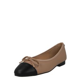 Steve Madden Ballerina 'ELLISON' Damen Gr&ouml;&szlig;e 42 sand / schwarz Sommerschuhe