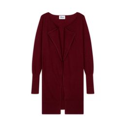 Just Cashmere Strickjacke 'Brooke' Damen Gr&ouml;&szlig;e S bordeaux