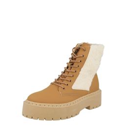 Steve Madden Lace-Up Ankle Boots 'SKETTLE' female size 38 Beige / Camel