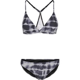 Urban Classics Bikini Damen Gr&ouml;&szlig;e S schwarz / wei&szlig;