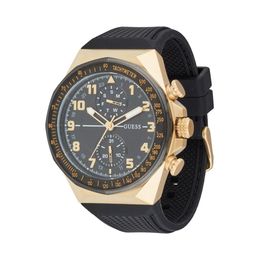 Guess Uhr 'D1' Herren Gr&ouml;&szlig;e One Size gold / schwarz