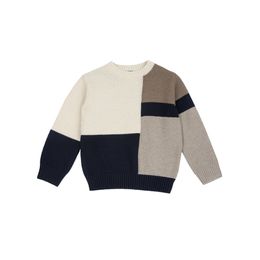 Chicco Cardigan Jungen Gr&ouml;&szlig;e 104 ecru / navy / grau / schlammfarben