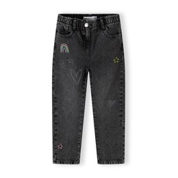 MINOTI Jeans M&auml;dchen Gr&ouml;&szlig;e 92/96 mischfarben / black denim