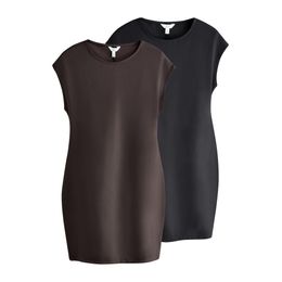 The Set Dress female size 36/38 Dark brown / Black