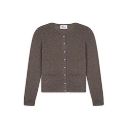 Just Cashmere Strickjacke 'Katharine' Damen Gr&ouml;&szlig;e L taupe