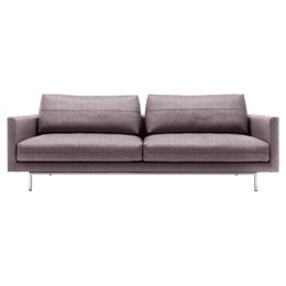 4-Sitzer "CR.414, Designsofa, Loungesofa", lila (violett, stgr), B:240cm H:91cm T:106cm, CREATION BY ROLF BENZ, Sofas, Wahlweise aus Leder oder Chenille