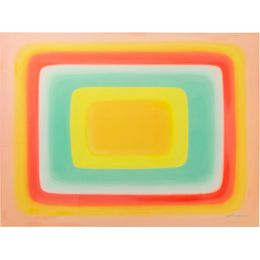 Leinwandbild KARE DESIGN "Leinwandbild Tendency Blush", gelb (farbe bild(er): gelb), B:160cm H:120cm T:3,5cm, Bilder, Leinwandbild