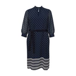 Persona by Marina Rinaldi Kleid 'DARIA' Damen Gr&ouml;&szlig;e 42 navy / opal / wei&szlig; Winterkleid