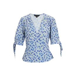 Dorothy Perkins Bluse 'Ditsy' Damen Größe XL blau / hellblau / hellgrün / weiß