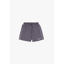 Dropsize Shorts Herren Größe 29/30 graumeliert / weiß